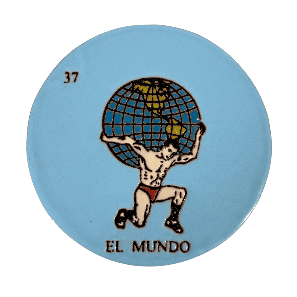 PORTAVASOS LOTERIA EL MUNDO – Talavera Salazar